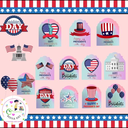 presidents day Gift Tag Bundle | Made By Teachers