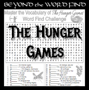 THE HUNGER GAMES Prereading Vocabulary, Quiz, Worksheet, Test, Review ...