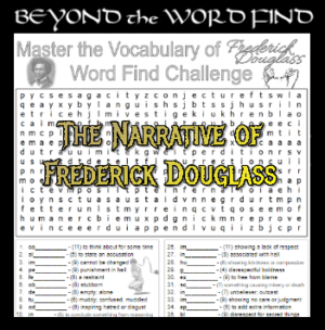 FREDERICK DOUGLASS Vocabulary Puzzle Activity, Quiz, Worksheet, Test ...