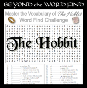 THE HOBBIT Vocabulary Puzzle Activity, Quiz, Worksheet, Test, Review ...