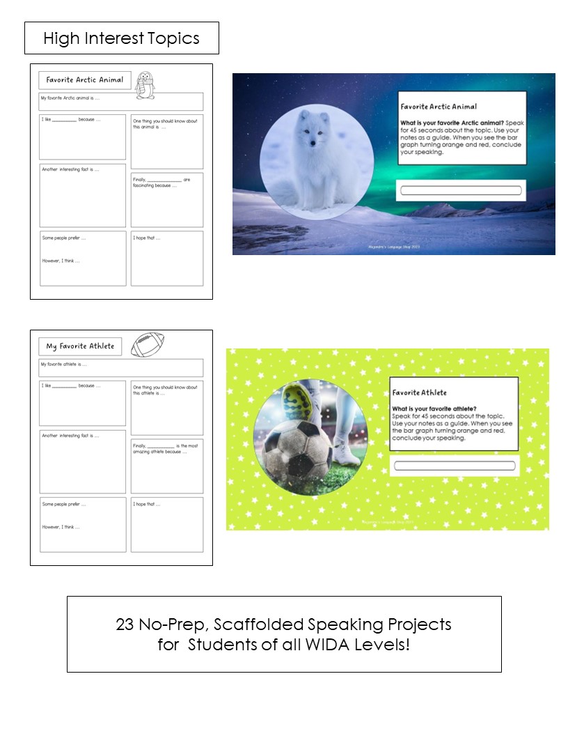 ESL Activities | Speaking Practice | Made By Teachers