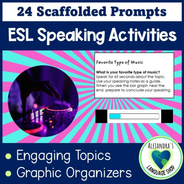 ESL Activities | Speaking Practice | Made By Teachers