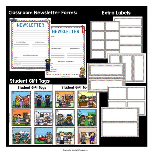 Classroom Decor Pack - Careers and Community Helpers Theme | Made By ...