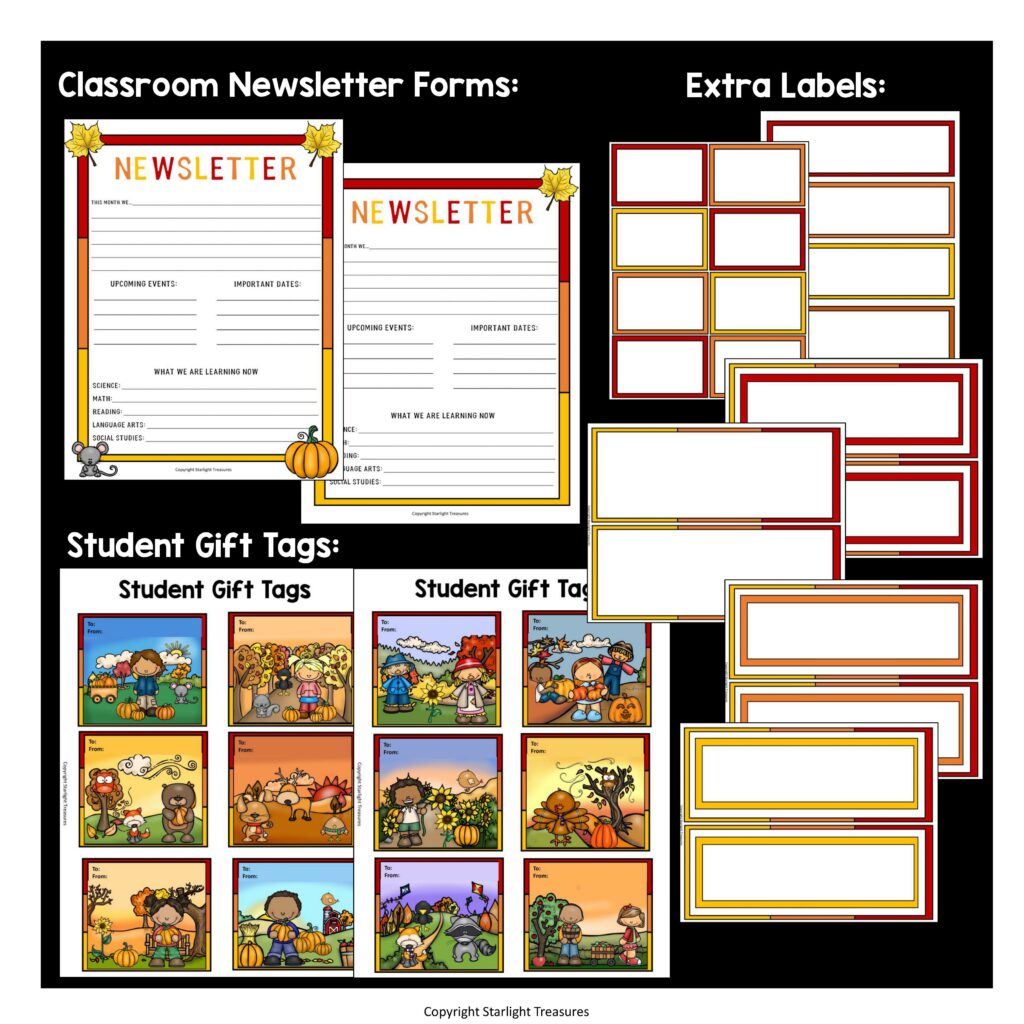 Classroom Decor Pack - Fall Theme | Made By Teachers