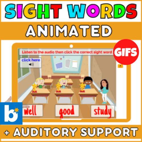 Sight words sentences BOOM cards | Made By Teachers