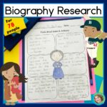 Biography Research Project Graphic Organizers | 78 Differentiated ...
