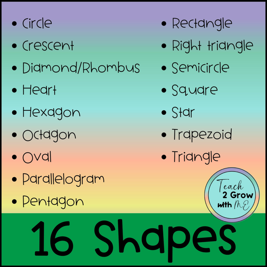 St. Patrick's Day Shapes Memory Match Large Floor Game for PreK-1st ...