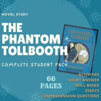 The Phantom Tollbooth comprehension questions and skill based ...