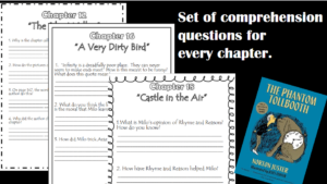 The Phantom Tollbooth comprehension questions and skill based ...
