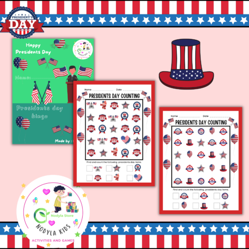 Fun presidents day counting worksheet | Made By Teachers