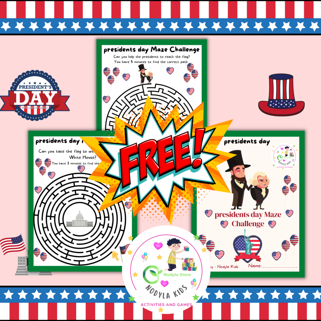 presidents day Maze Challenge - Free.pdf | Made By Teachers