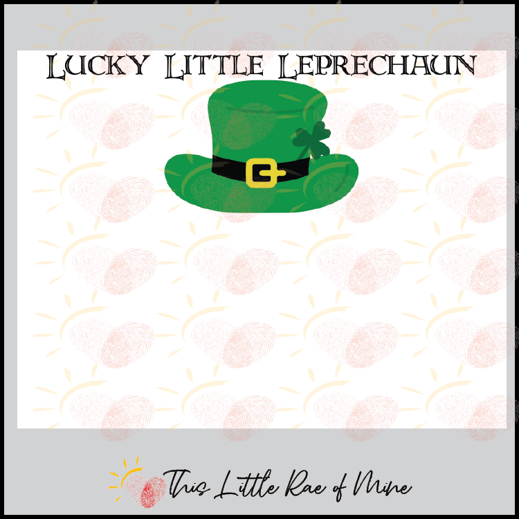 Lucky Little Leprechaun - St Patrick's Day - handprint Art - photo ...