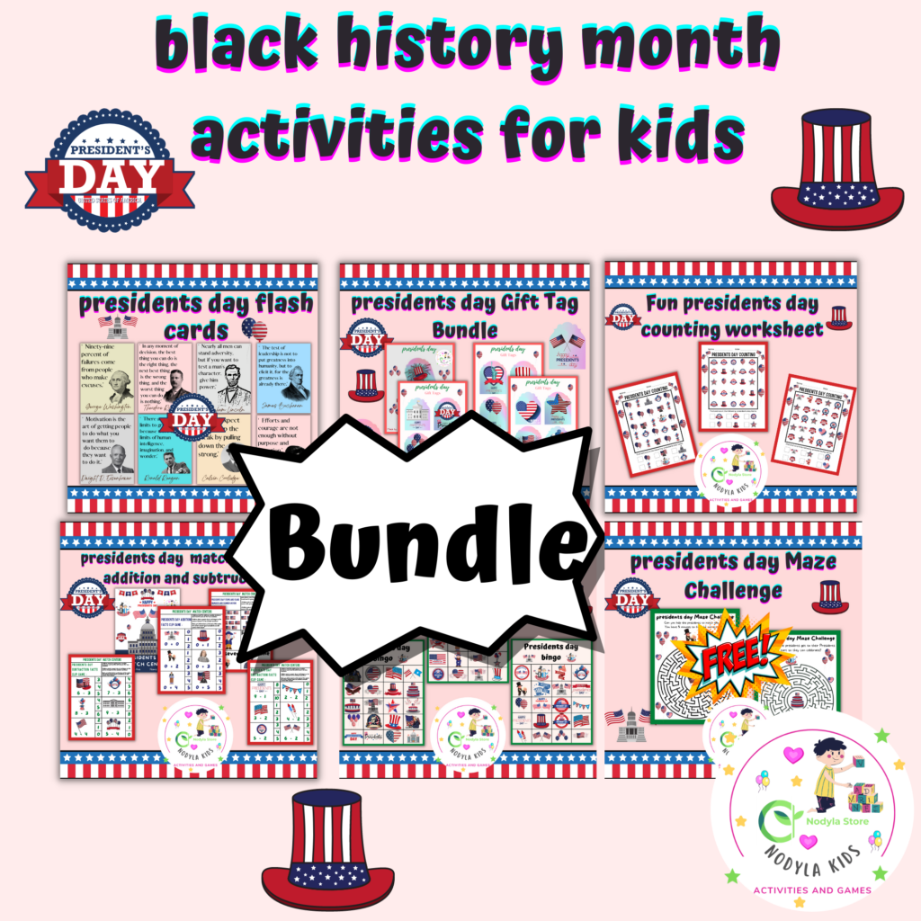 presidents day activities for kids Bundle | Made By Teachers