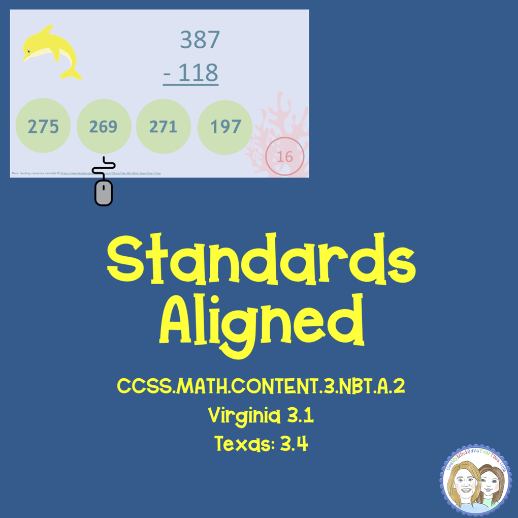 Math Fun Worksheets and Video Game for 3rd Grade Subtraction Distance ...