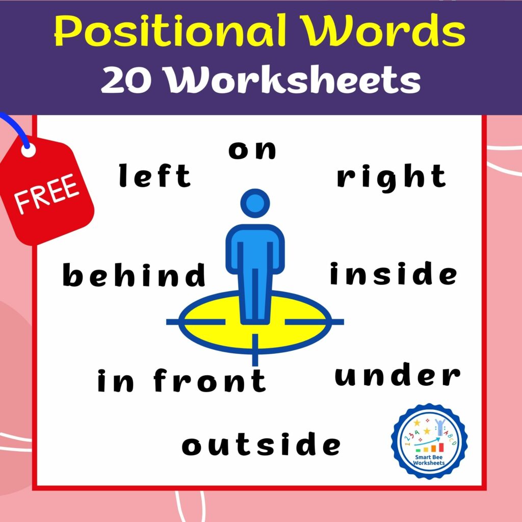 Positional Words for Preschool, Pre-K, & Kindergarten- Math, Special ...