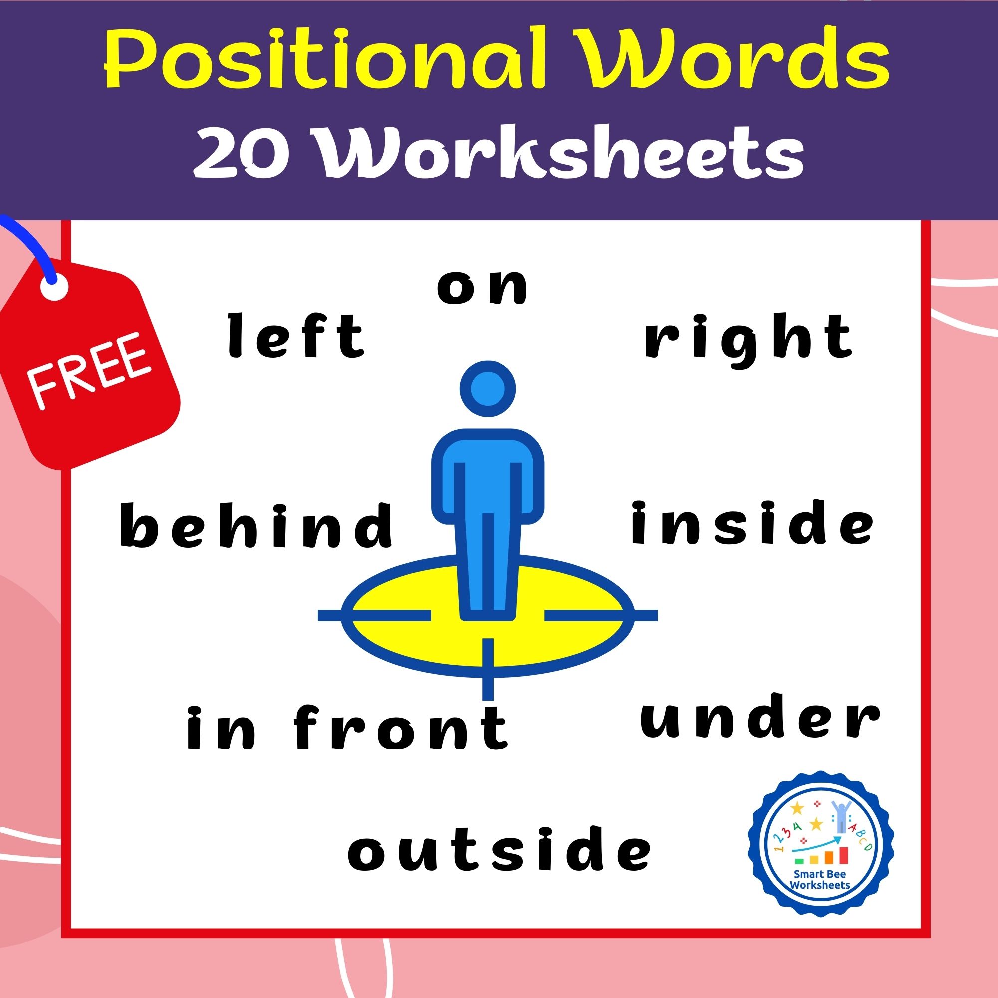 Positional Words For Preschool Pre K Kindergarten Math Special Positional Words For Preschool Pre K Kindergarten Math Special