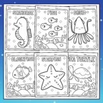 Ocean Animals Coloring Pages | Ocean Coloring Sheets | Ocean Coloring ...