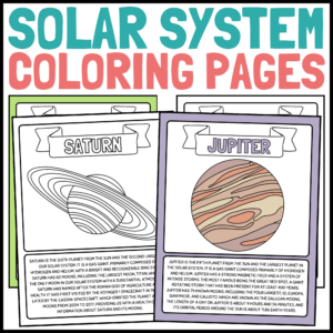 Solar System and Planets Coloring Pages | Solar System and Planets ...