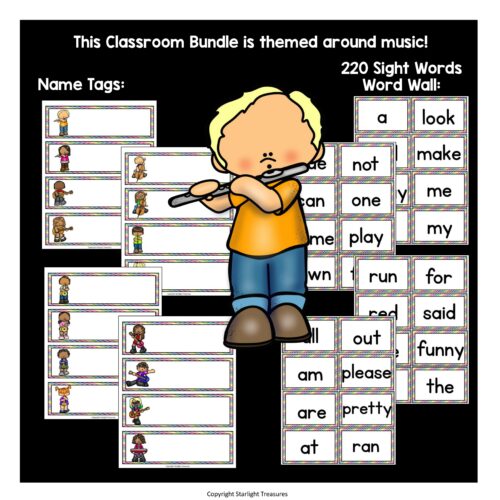 Classroom Decor Pack - Music Theme | Made By Teachers