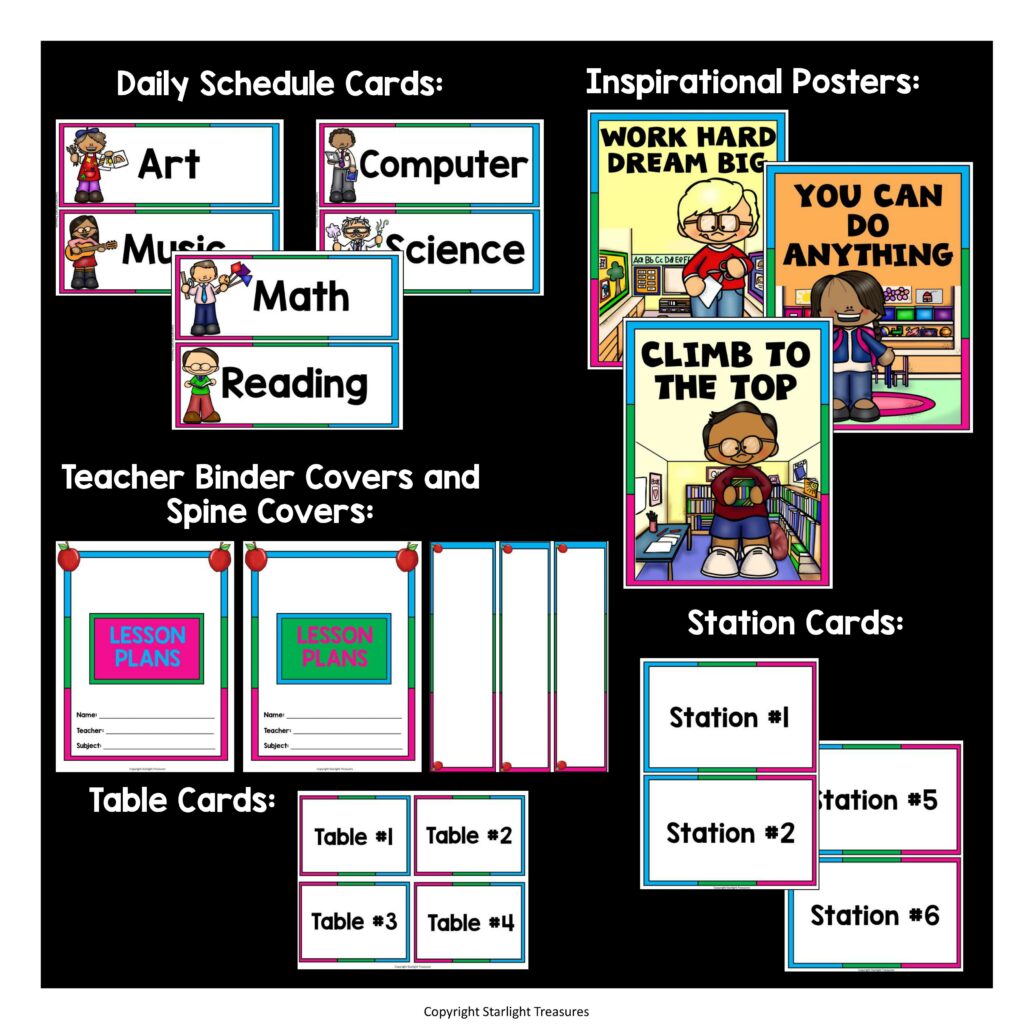 Classroom Decor Pack - School Theme | Made By Teachers