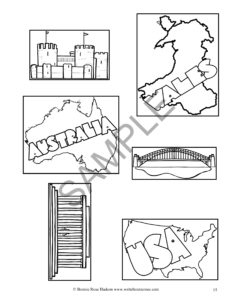 World Landmarks Volume 1 File Folder Game | Made By Teachers