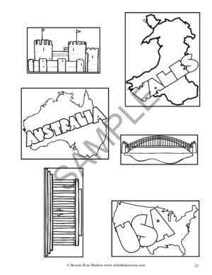 World Landmarks Volume 1 File Folder Game | Made By Teachers