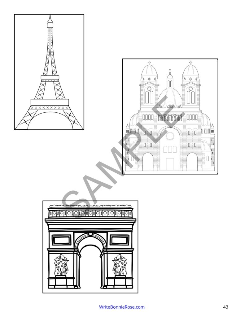 Welcome to France-My Landmark Travel Journal | Made By Teachers