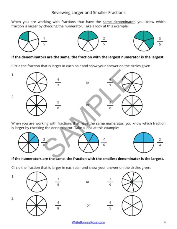 Fraction Practice-Adding Fractions with Like Denominators | Made By ...