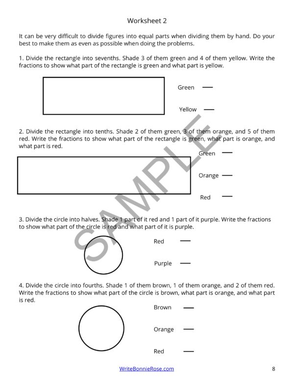Fraction Practice-Adding Fractions with Like Denominators | Made By ...