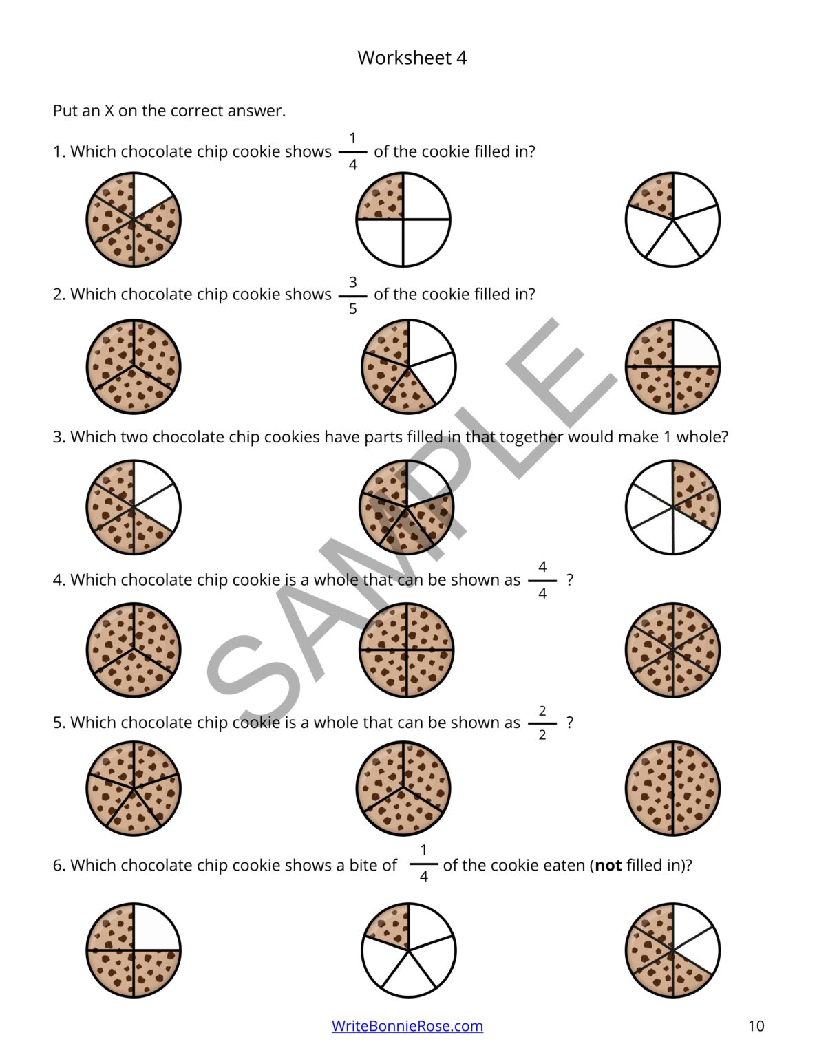 Fraction Practice-Adding Fractions with Like Denominators | Made By ...