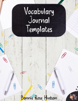 Vocabulary Journal Templates | Made By Teachers