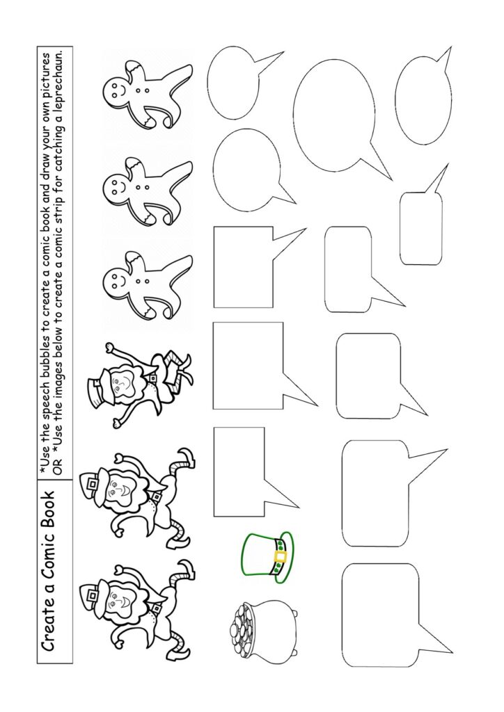 The Gingerbread Man & the Leprechaun Loose at School Comprehension ...