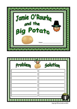 Jamie O'Rourke and the Big Potato Retell Main Idea Sequence Summarize ...