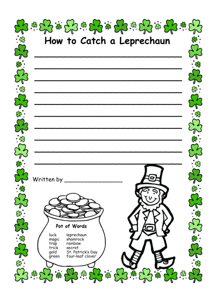 Too Many Leprechauns Main Idea Sequence Retell Summarize | Made By Teachers
