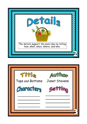 Tops & Bottoms Reading Comprehension | Made By Teachers