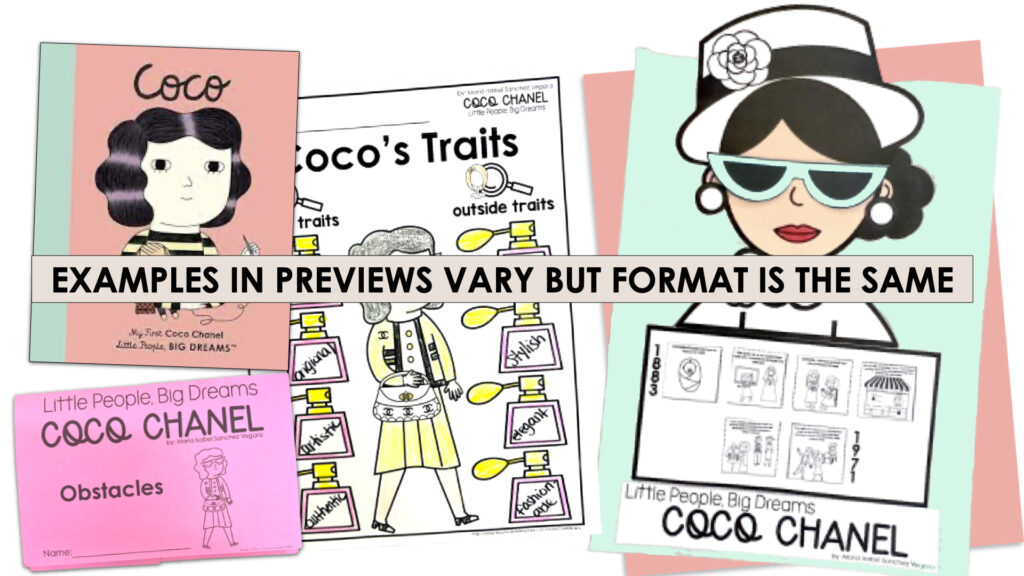 Coco Chanel Little People Big Dreams Read Aloud Activities + Timeline ...