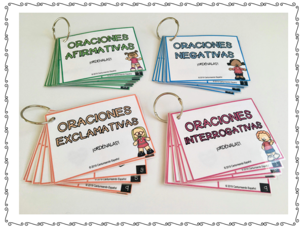 Scrambled Sentences in Spanish | Formando Oraciones Revueltas | Made By ...