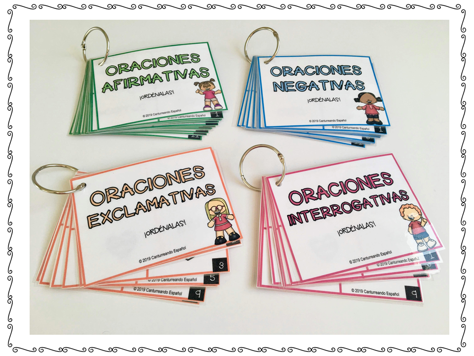 Scrambled Sentences in Spanish | Formando Oraciones Revueltas | Made By ...