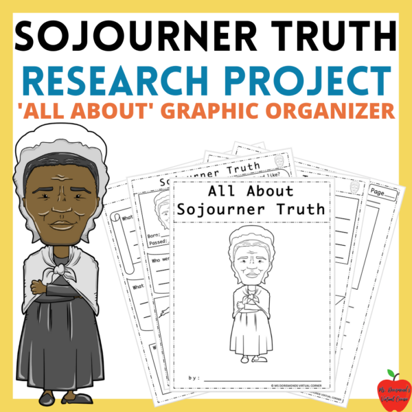 Sojourner Truth All-About Research Project Graphic Organizer ...