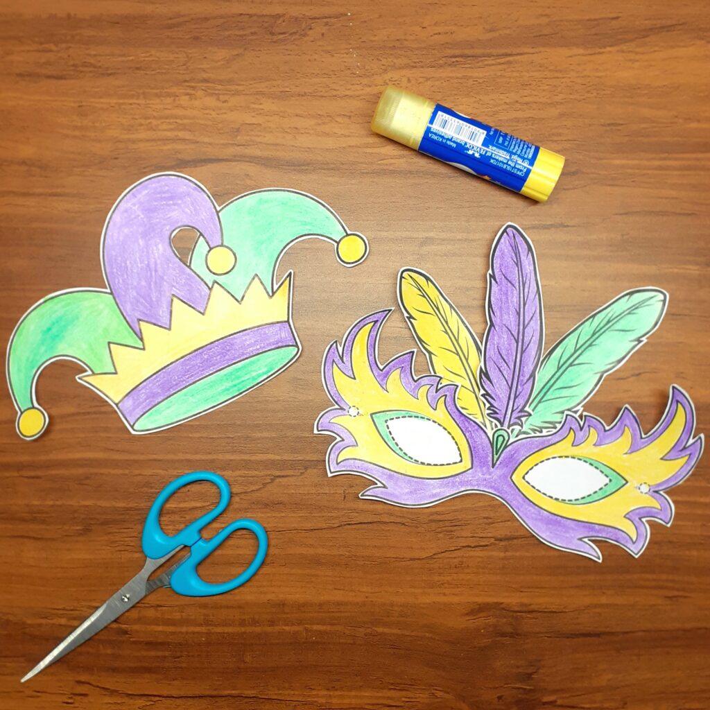 Mardi Gras Writing Crafts | Mardi Gras Writing Prompts | Mardi Gras ...