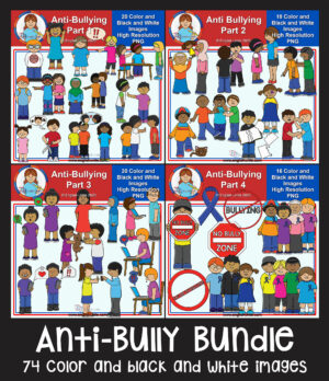 Clip Art - Anti-Bully Bundle | Made By Teachers