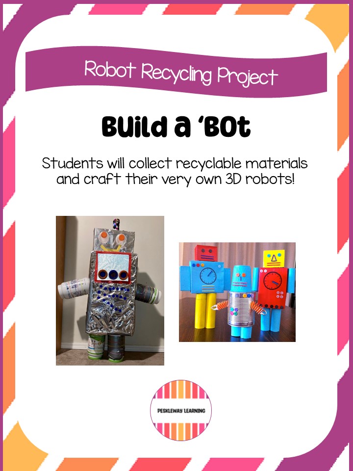 Robot Recycling Project | Earth Day Craft | Made By Teachers