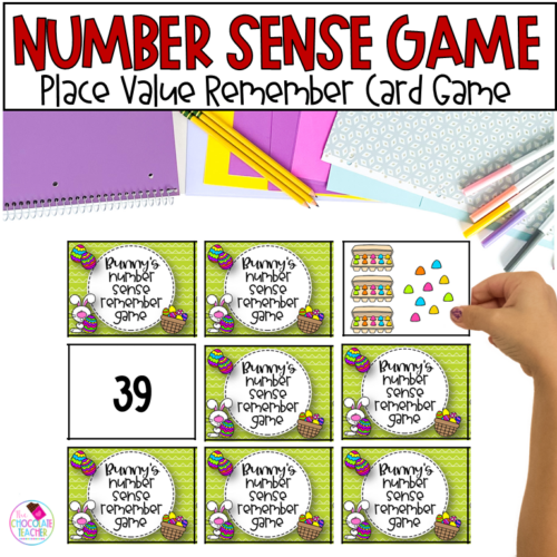 Place Value Tens and Ones - Math Game - Spring - Made By Teachers