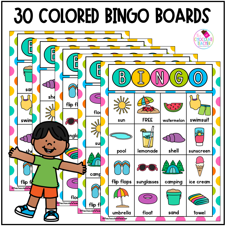 Summer BINGO - Reading Game | Made By Teachers