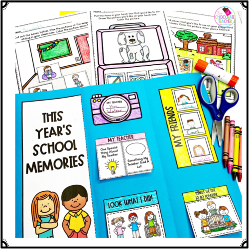 End of Year Memory Lapbook - School Memories | Made By Teachers