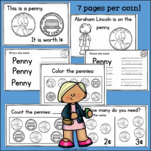 Money Mini Book for Early Readers - My Money Mini Books | Made By Teachers