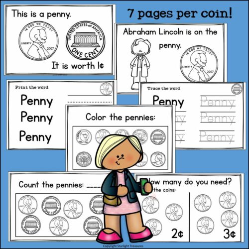 Money Mini Book for Early Readers - My Money Mini Books | Made By Teachers