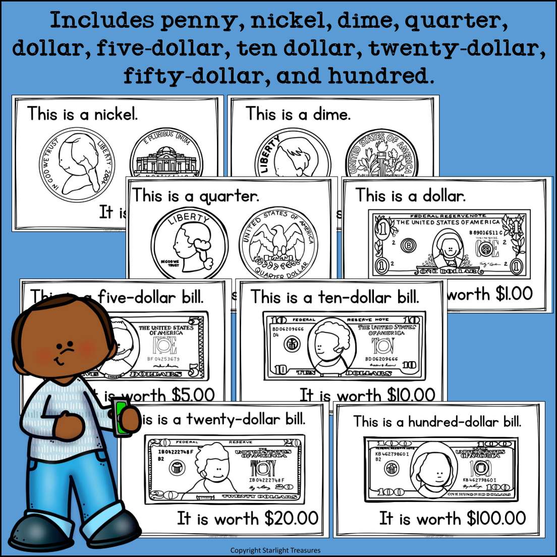 Money Mini Book for Early Readers - My Money Mini Books | Made By Teachers