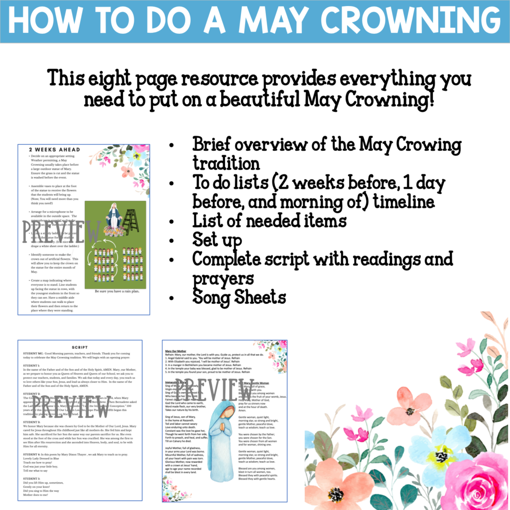 May Crowning Guide | Made By Teachers