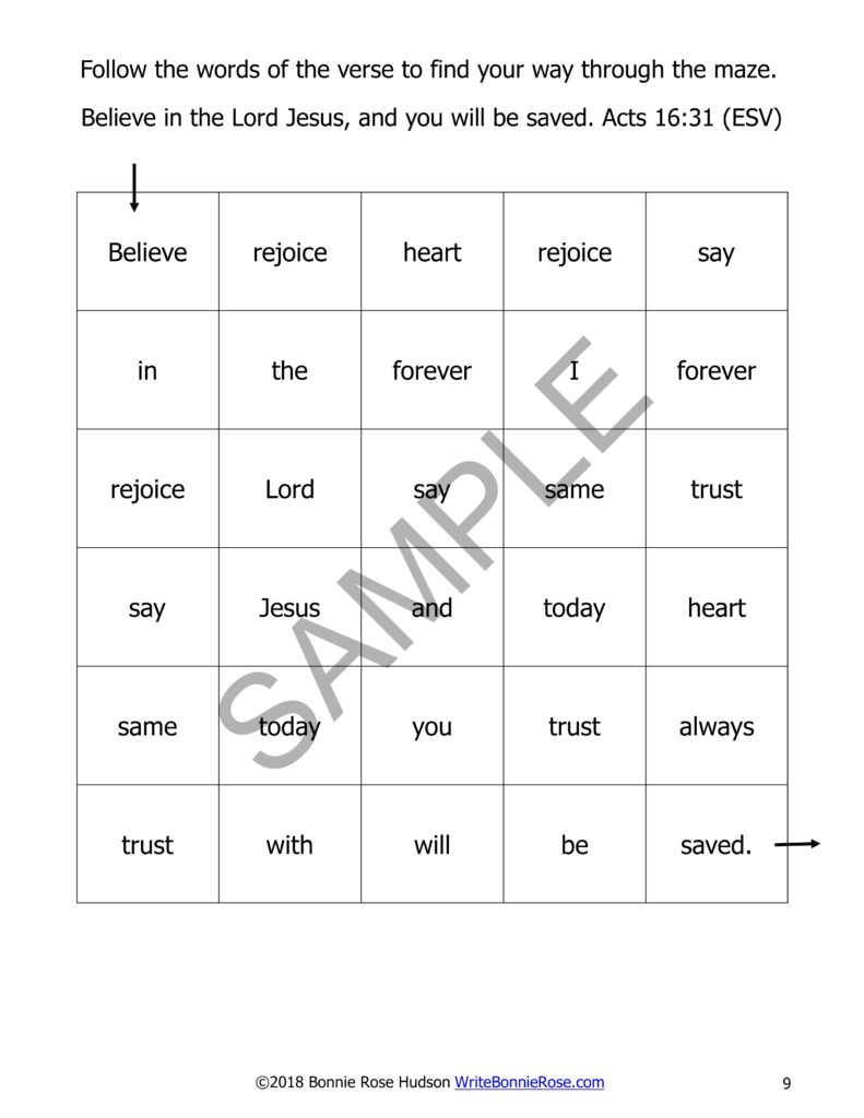 Bible Verse Memorization Activity Pack for Kids, Volume 1 | Made By ...